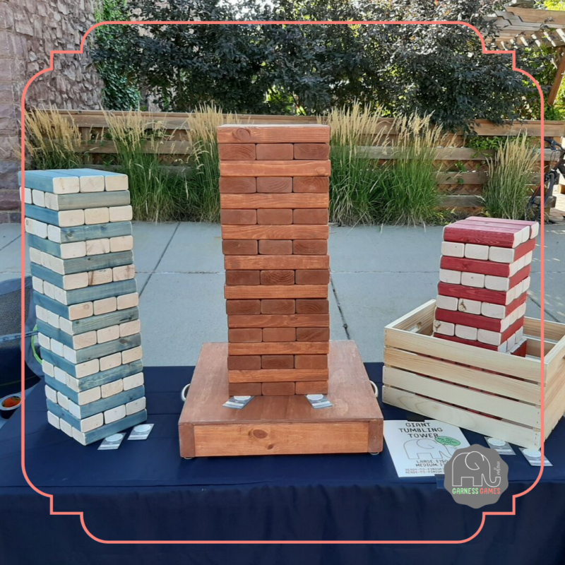 Giant Tumbling Blocks - Garness Games
